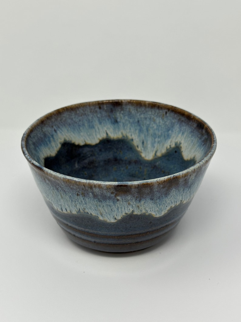 Blue Rutile With Honey Flux Individual Serving Bowl - Etsy