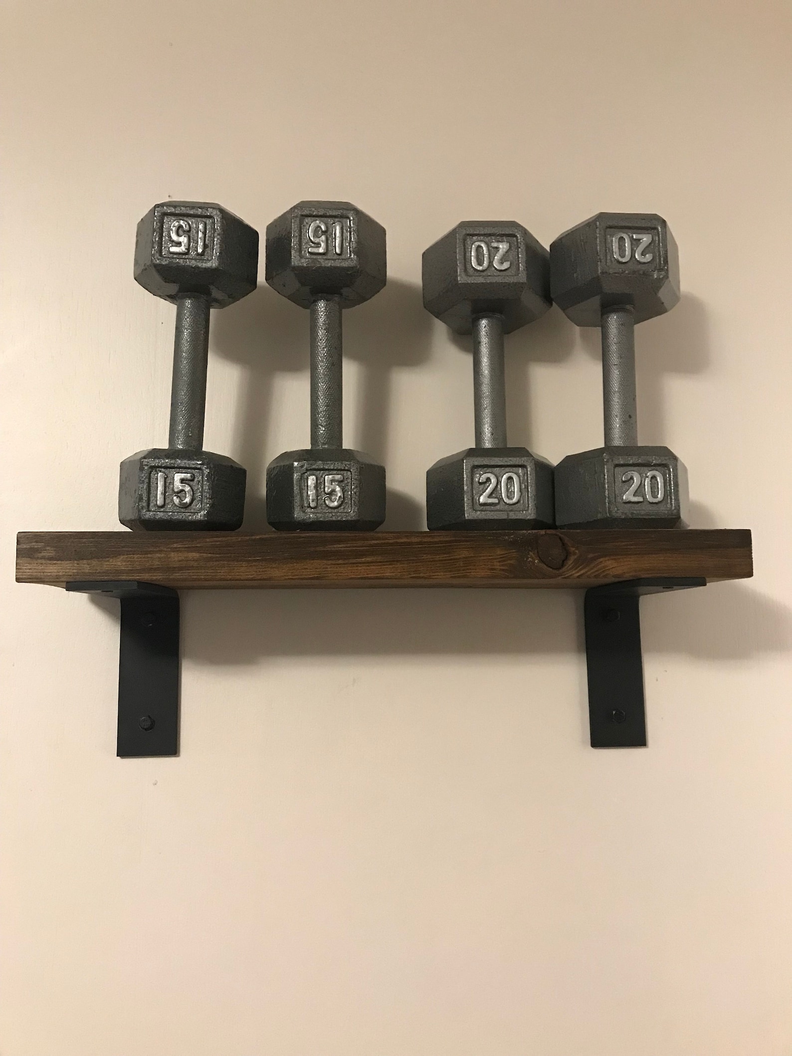 SALE Steel L Shelf Bracket Forged Iron Shelf Bracket - Etsy