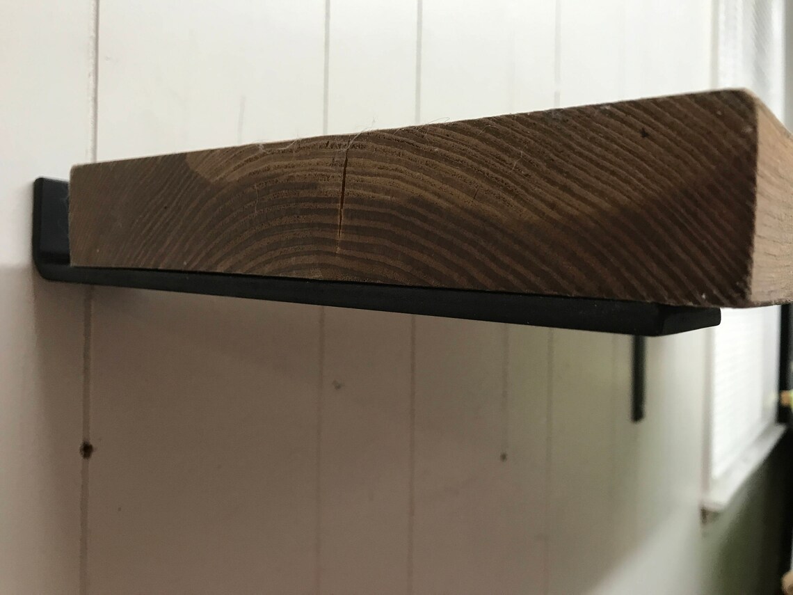 6 Pcs 10 Inch Floating Shelf Bracket 2 Inch Wide X 1/4 - Etsy
