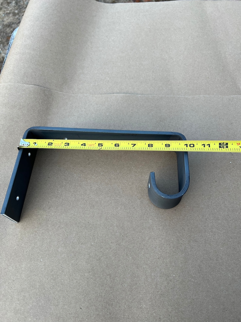 Raw You Paint Steel Closet Bracket Closet Rod Bracket - Etsy