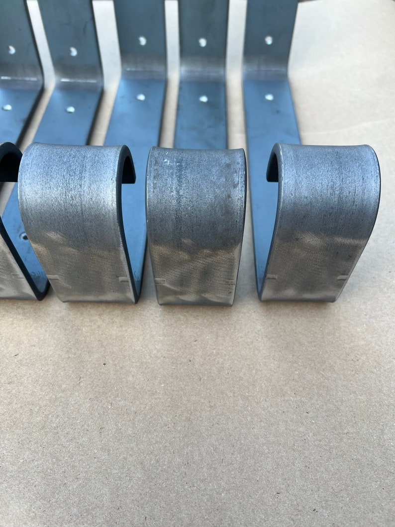 Raw You Paint Steel Closet Bracket Closet Rod Bracket - Etsy