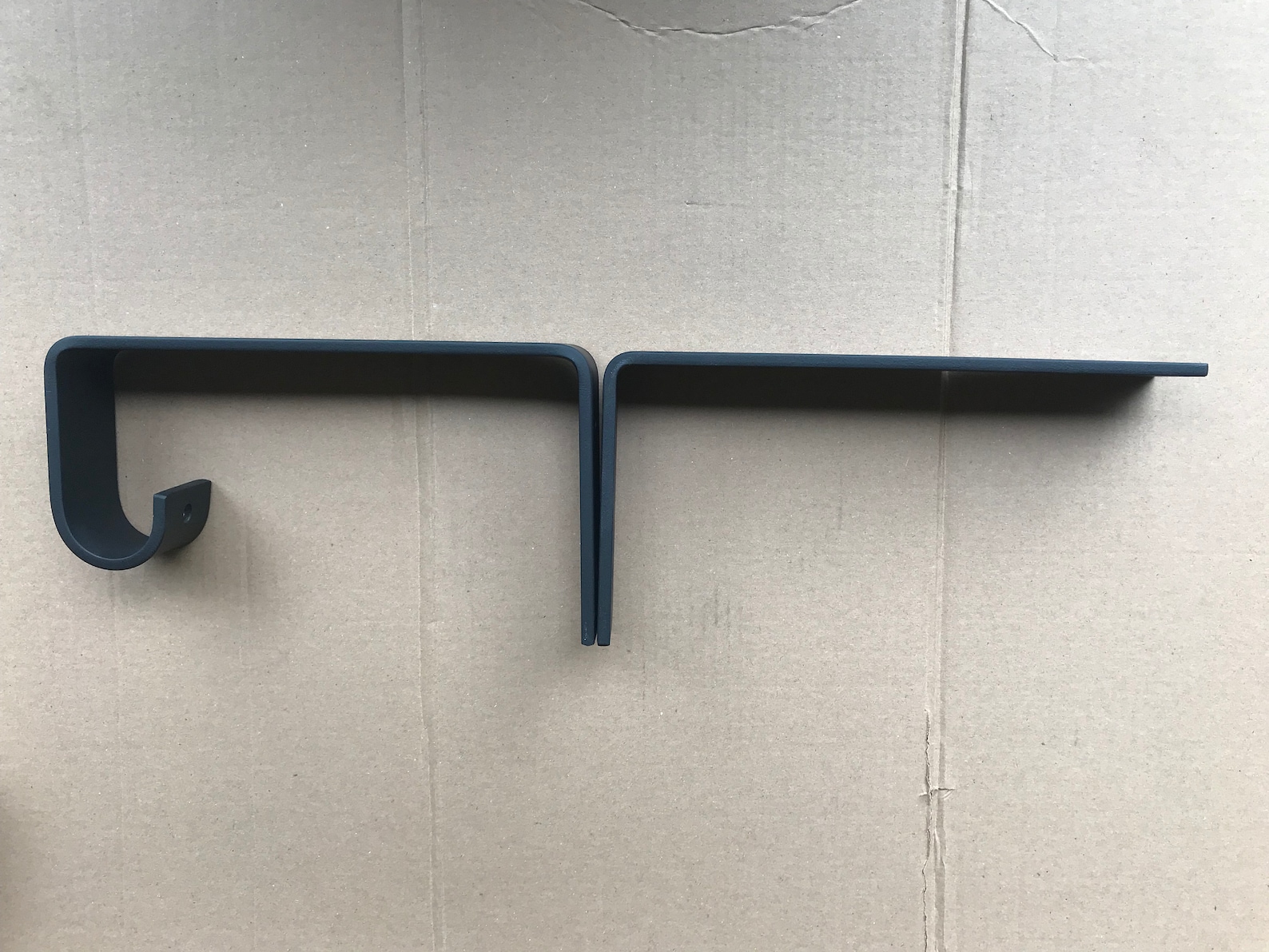 Steel L Shelf Bracket 2 Inches Wide and Matches Closet - Etsy