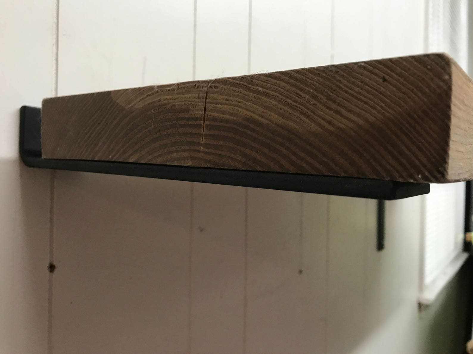 9 Inch Floating Shelf Bracket 2 Inch Wide X 1/4 Thick. Hidden Floating ...