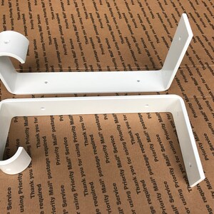 Set of 4 12 Inch Deep X 2 Wide X 1/4 Thick Steel Closet | Etsy