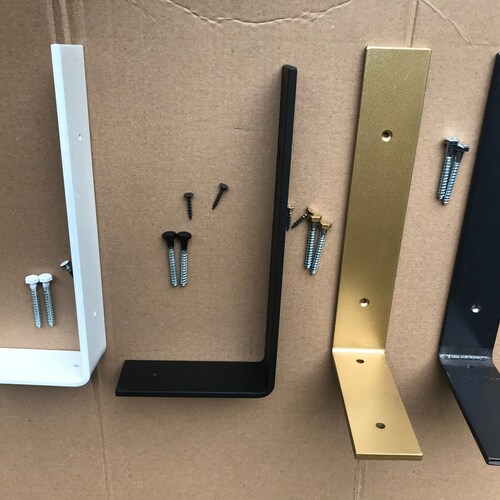 Steel L Shelf Bracket 2 Inches Wide and Matches Closet - Etsy