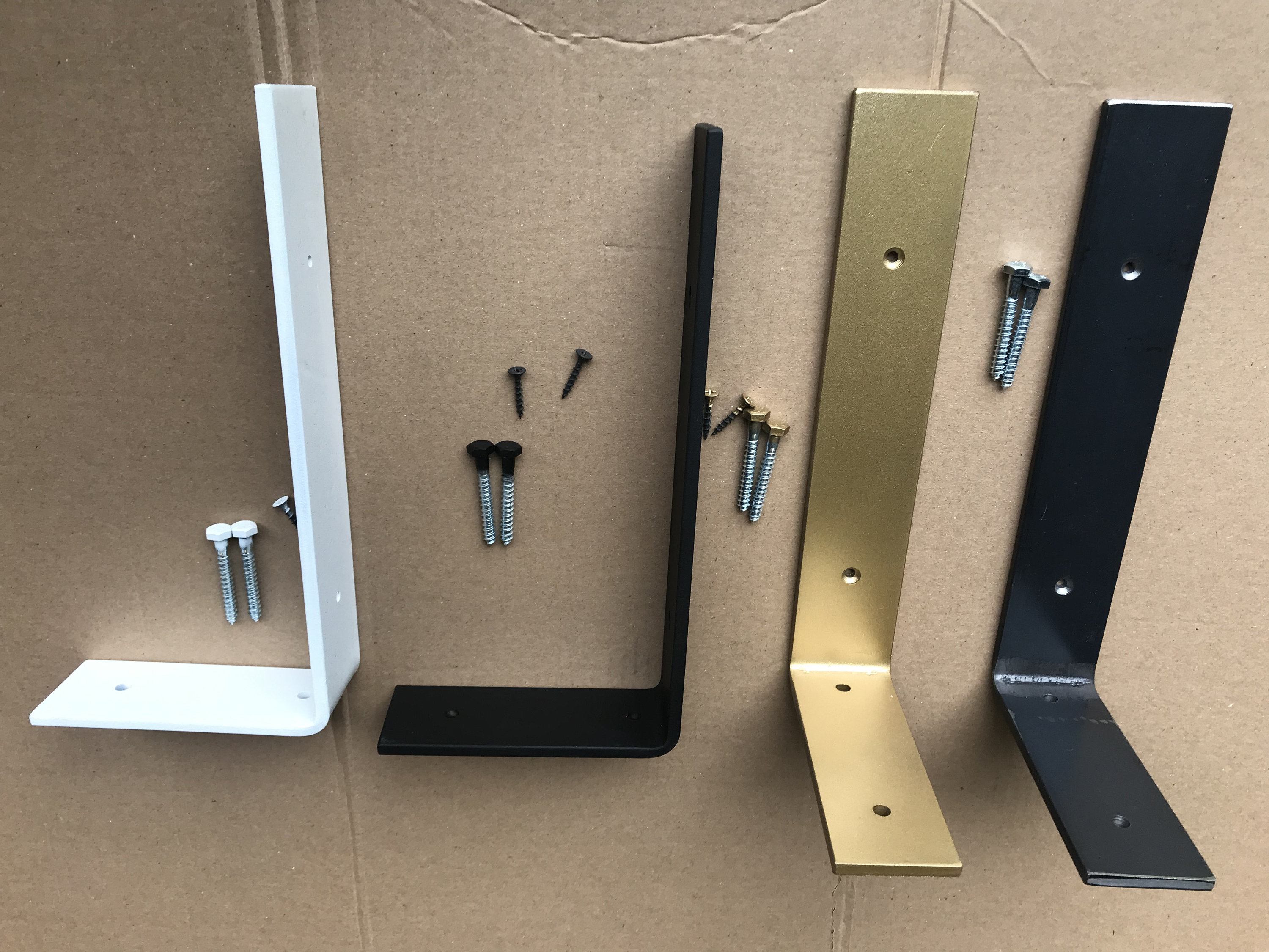 Steel L Shelf Bracket 2 Inches Wide and Matches Closet - Etsy