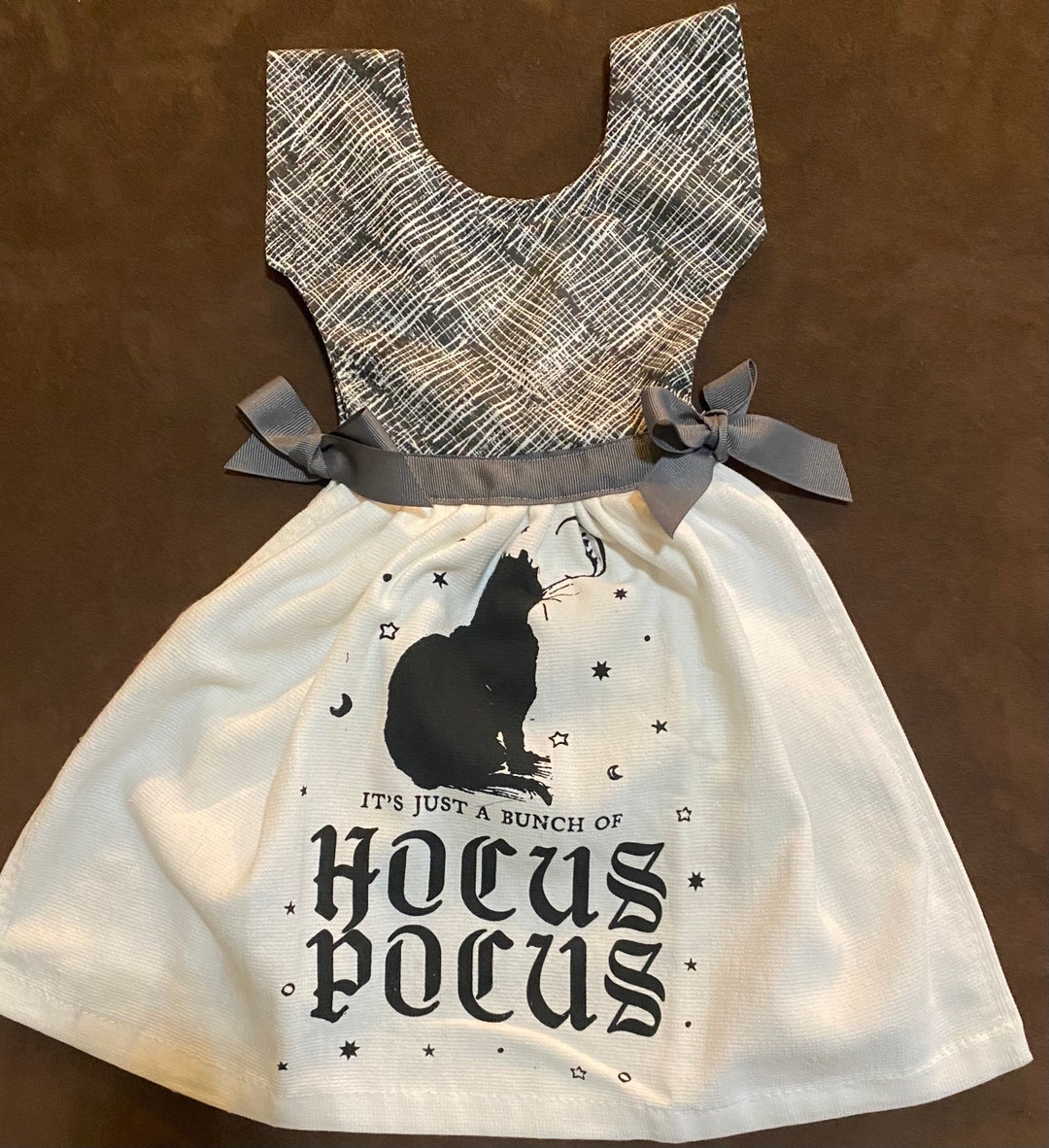 Hocus Pocus Black Scratch Oven Dish Towel Dress - Etsy