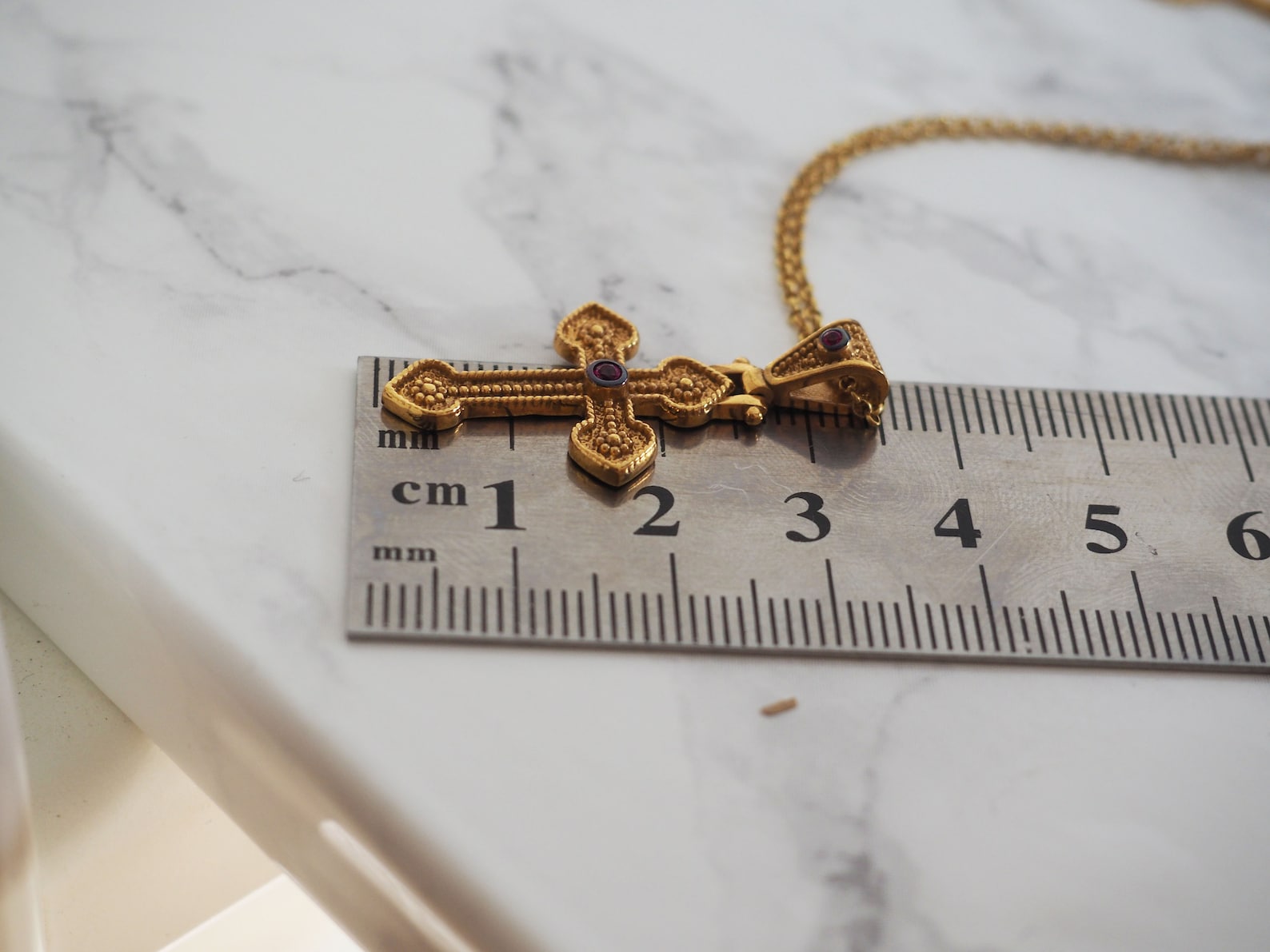 Ancient Greek Cross Cross Talisman Made of 925 Silver, Gold Orthodox ...