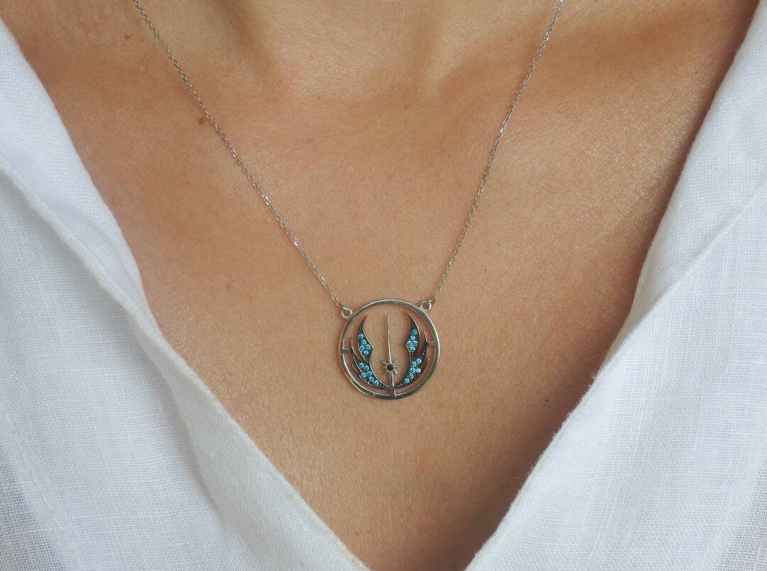 Sterling Silver 925 Star Wars Jedi Yoda Pendant, Gold Vermeil Star Wars ...