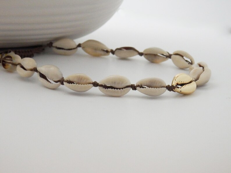 Cowry Choker Shell Necklace Summer Trends Beach Boho Jewelry - Etsy