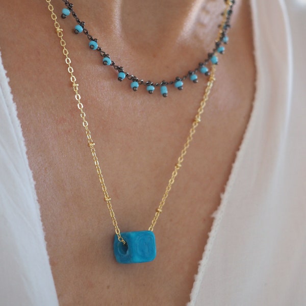 Turquoise Necklace - Etsy