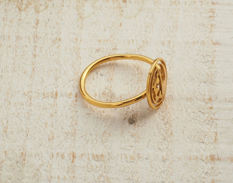 Star Wars Double Rebel/empire Ring Gold Silver 925 Star Wars - Etsy