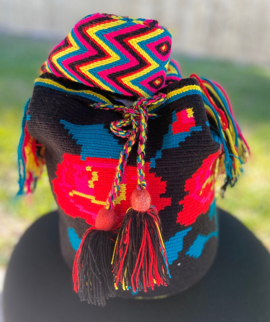 WAYUU Mochila Bag. 100% Original Colombian Bag. Beautiful Handmade Bag ...
