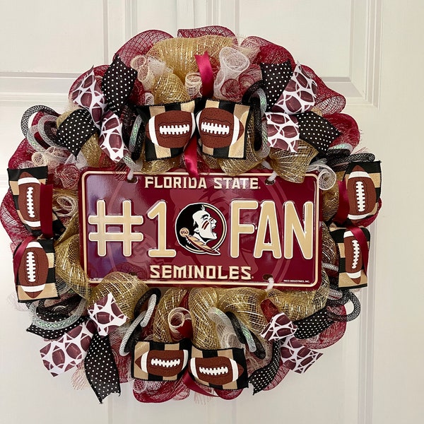Fsu Wreath - Etsy