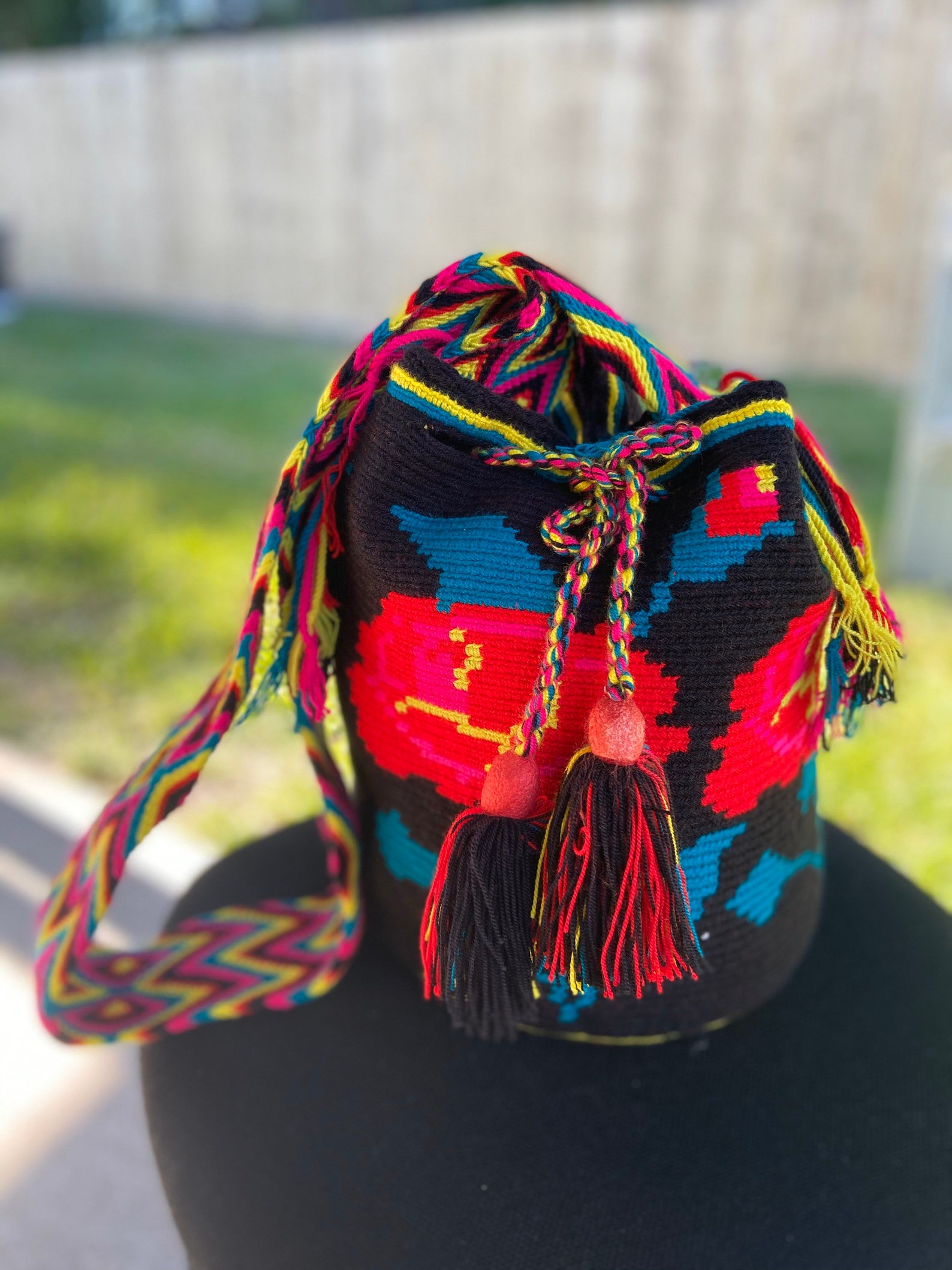 WAYUU Mochila Bag. 100% Original Colombian Bag. Beautiful Handmade Bag ...