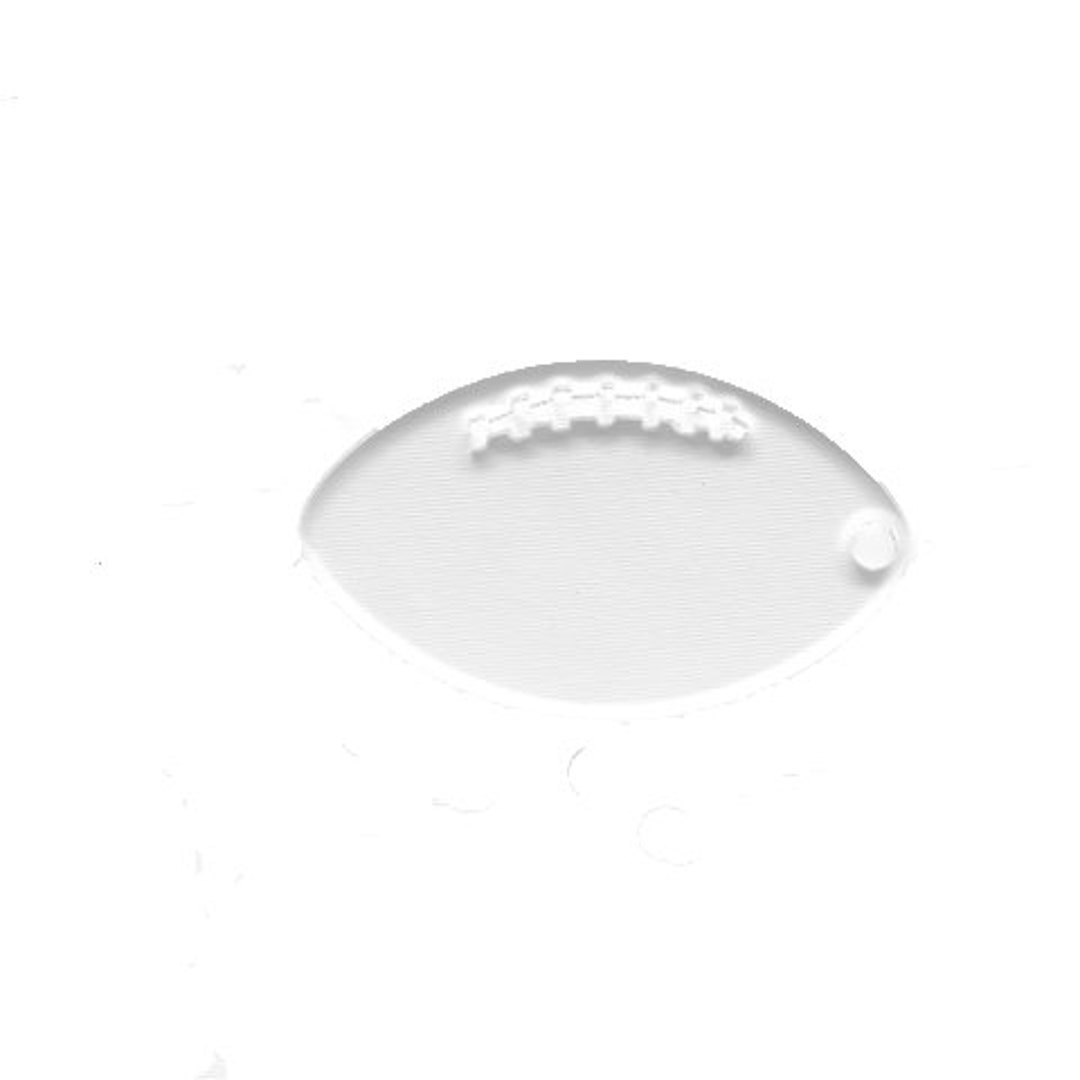 Acryllic Football Blank - Etsy