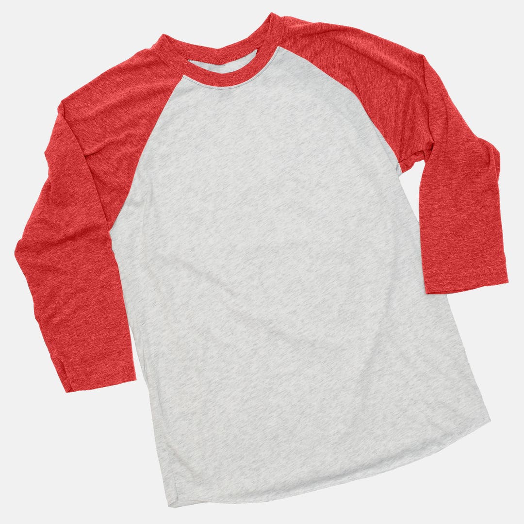 Raglan Mockup Template - Etsy