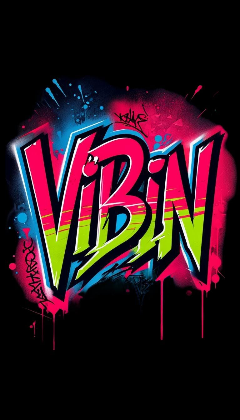 Slang Graffiti Sticker - Laptop, Water Bottle Decal - Etsy