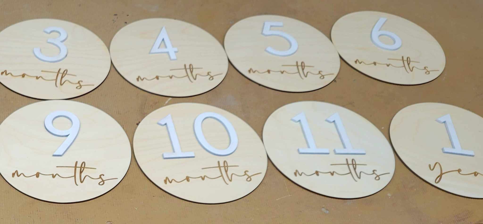 Monthly Milestones Cards - Etsy