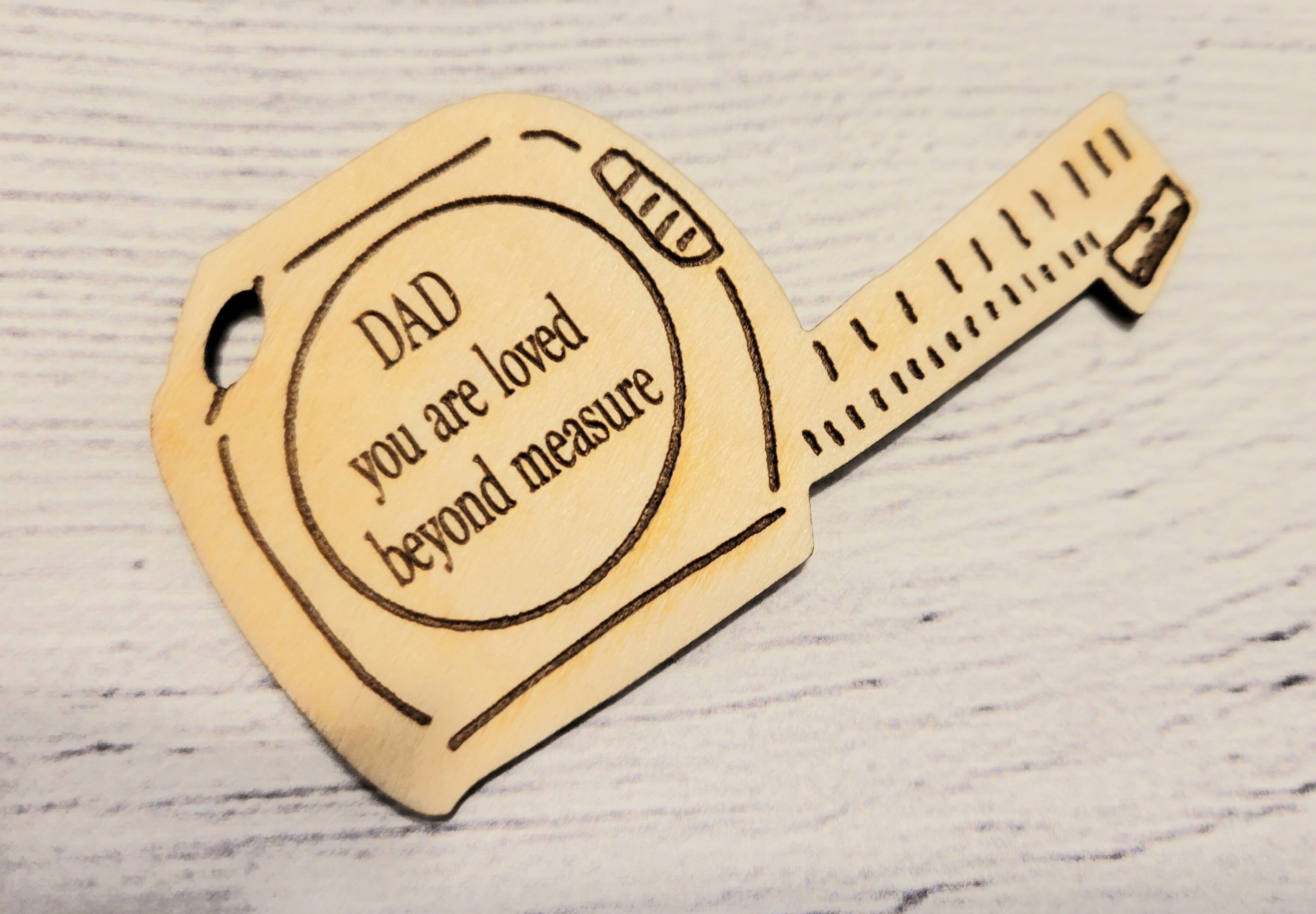 Wooden Keychains for Father's Day - Etsy