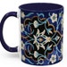 Shah Abbasi Floral Mug 11 Oz Persian Middle Eastern Design -unique Gift ...