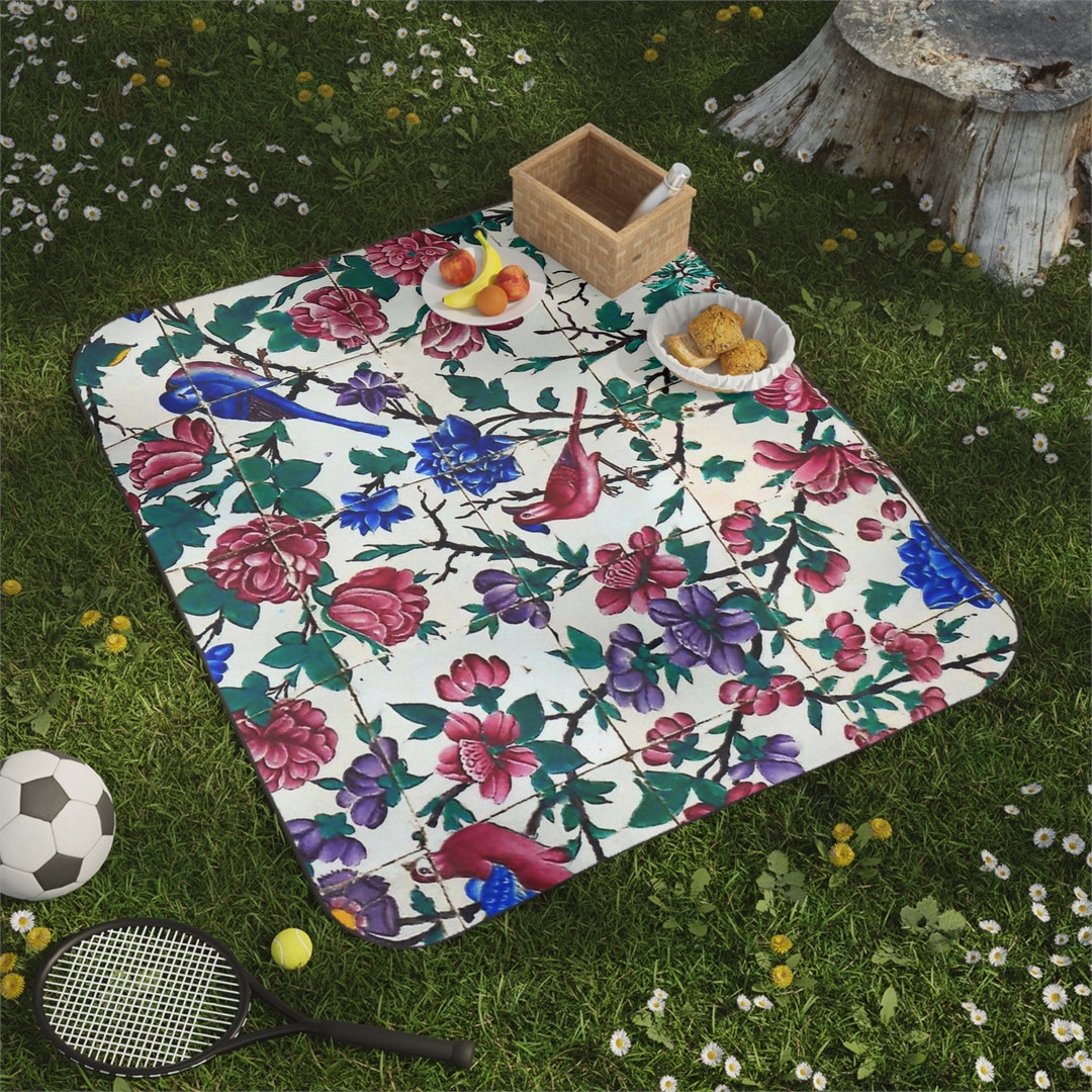 Eram Persian Picnic Blanket Water-resistant Blanket Middle Eastern ...