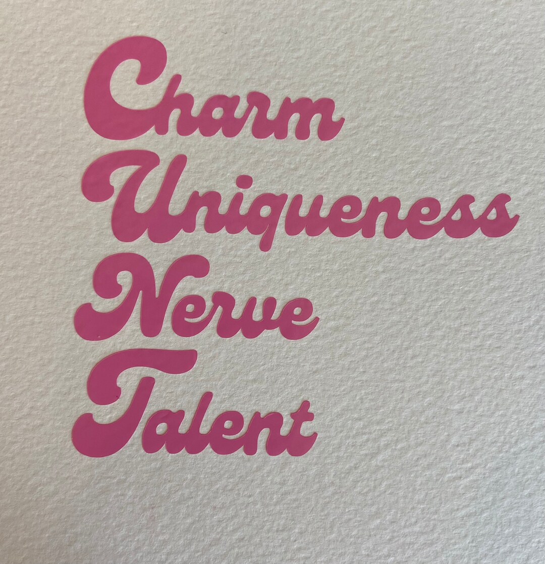 C.U.N.T. Rupaul Decal Pink - Etsy