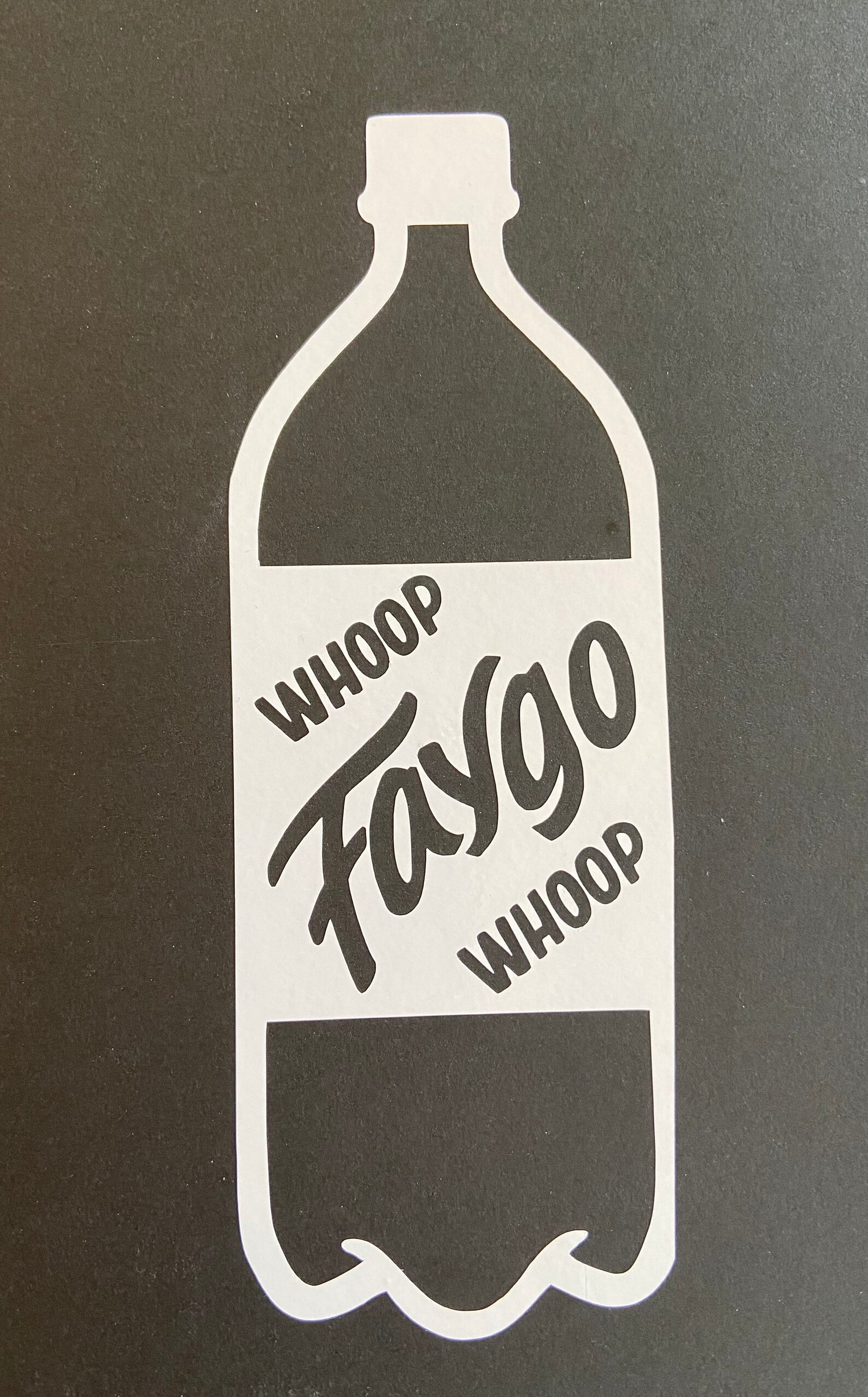 Faygo Whoop Whoop Decal White - Etsy