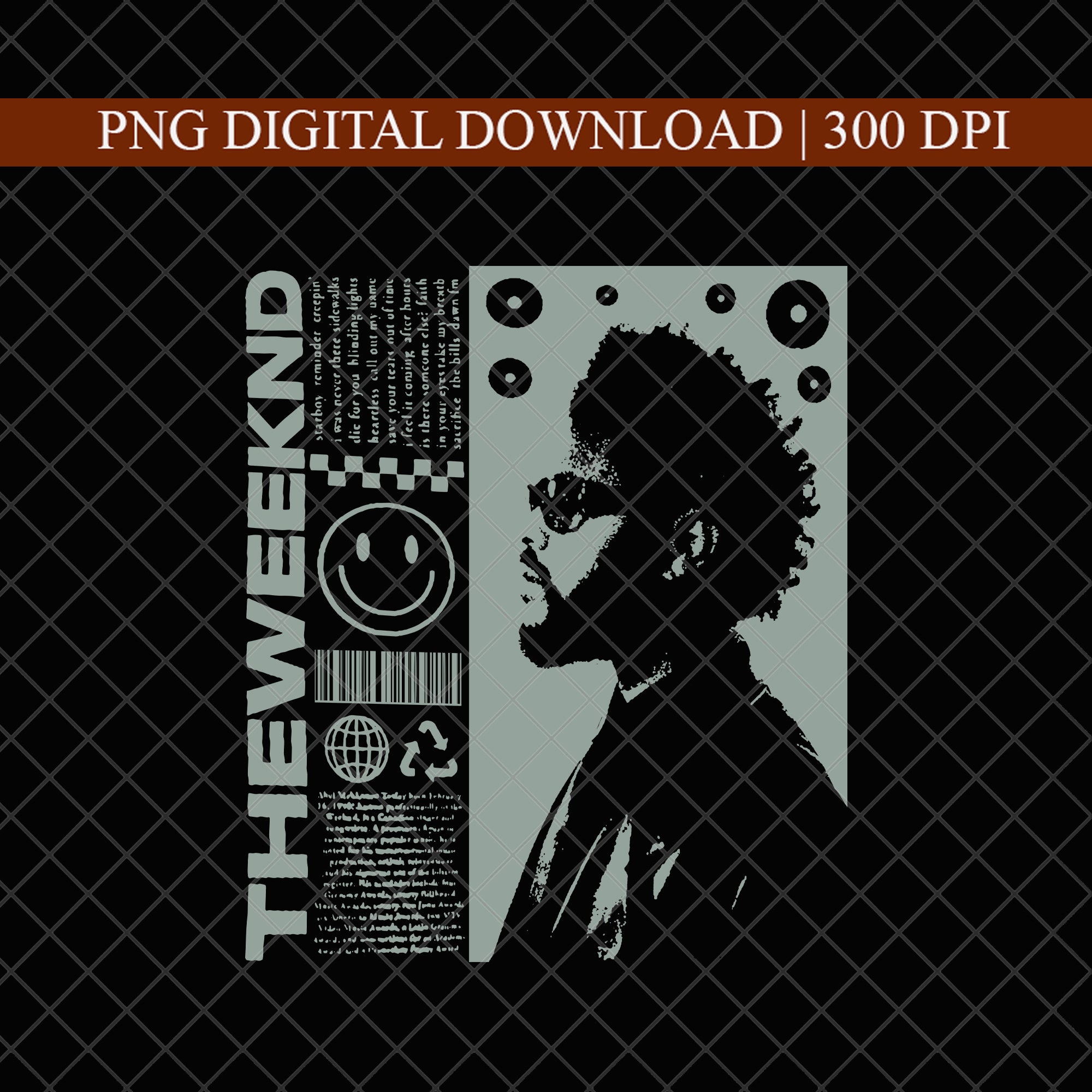 The Weeknd Digital Download, Vintage the Weeknd Shirt, Hiphop Music ...