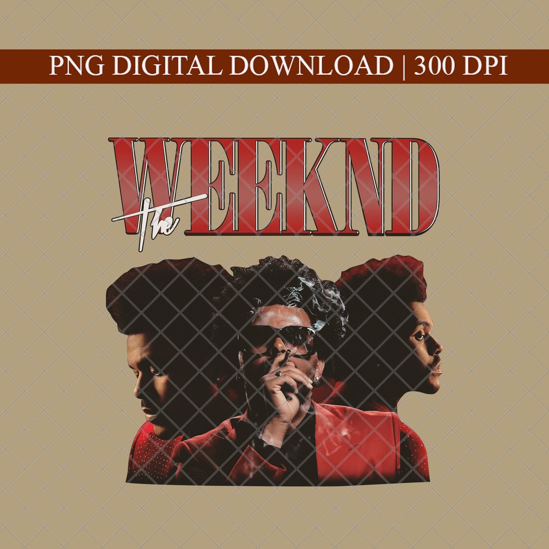Retro the Weeknd Album Digital Download, the Weeknd Merch, Hip-hop ...