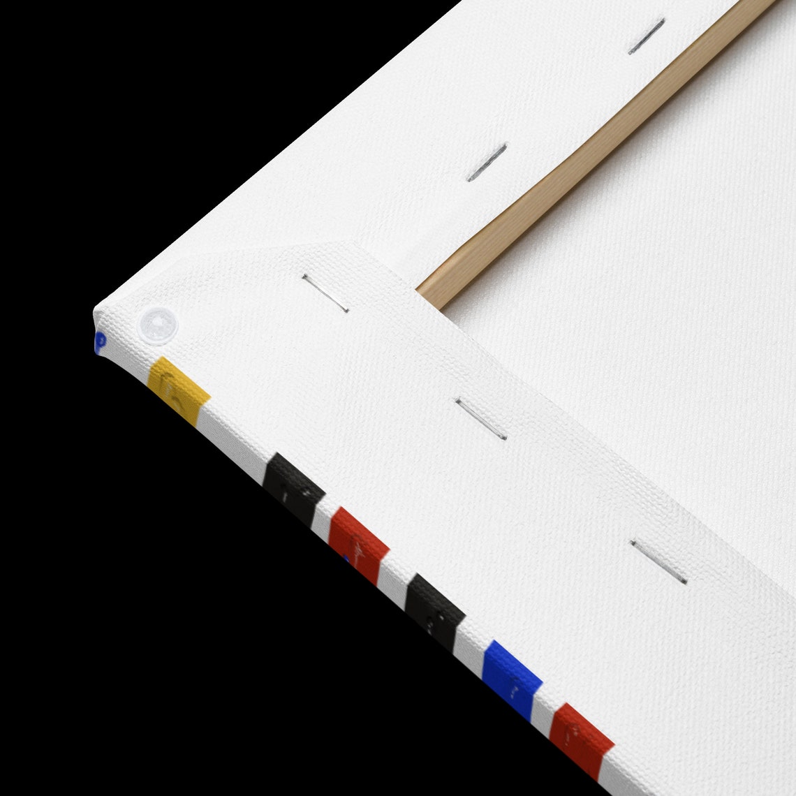 RUSH, Abstract Painting Wall Art Print on Canvas, High Quality, Wet ...