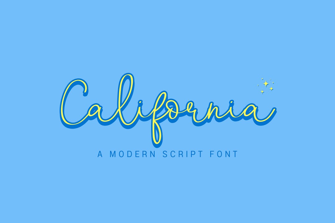 Handwritten Font , Cute Font , Canva Font, Procreate Font - Etsy