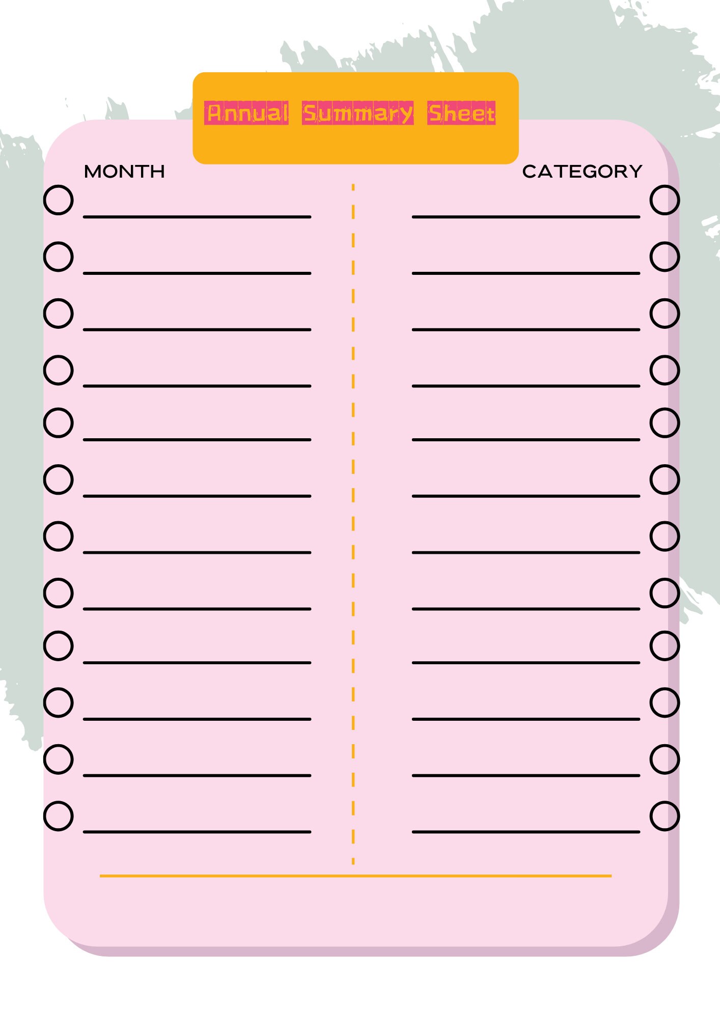 Bill Tracker Planner Instant Download Simple Expenses Bill Tracker ...