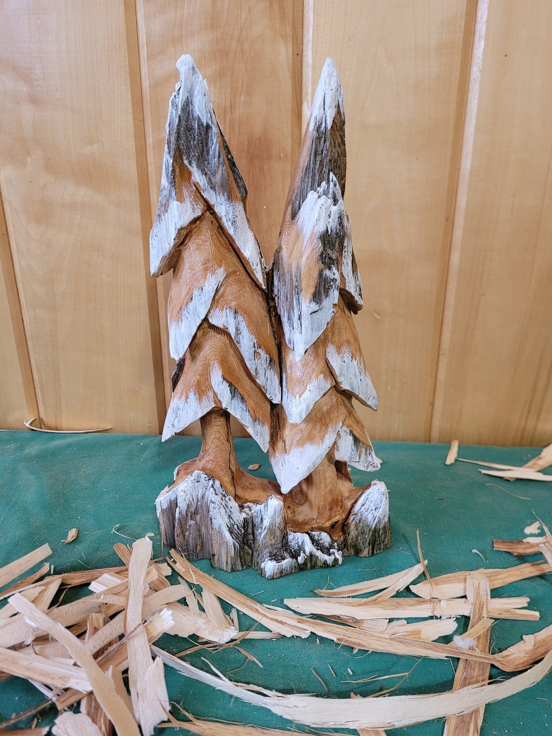 Double Tree Natural Finish - Etsy