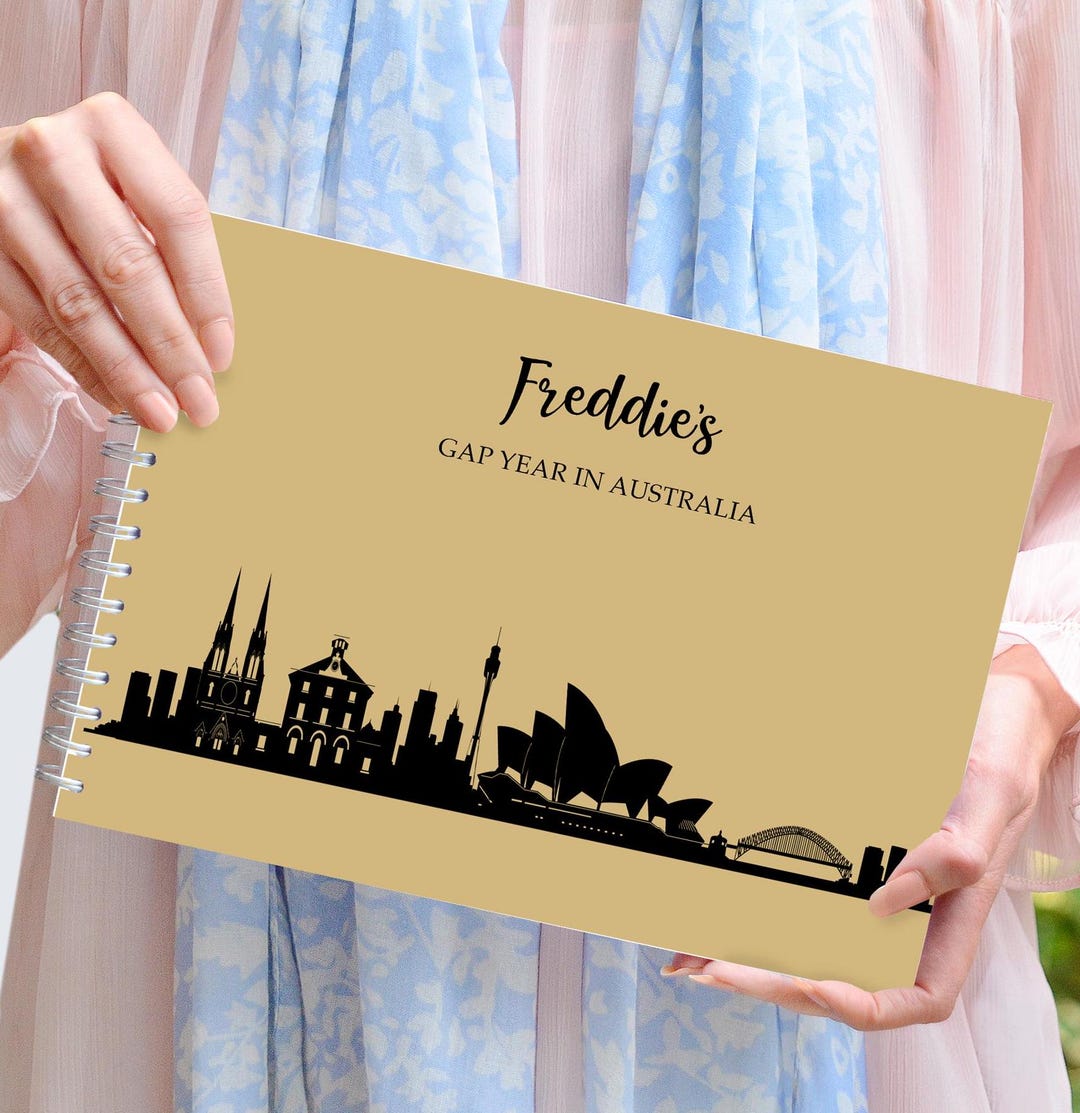 Personalised Sydney Travel Journal, Travel Book, Australia Travel ...