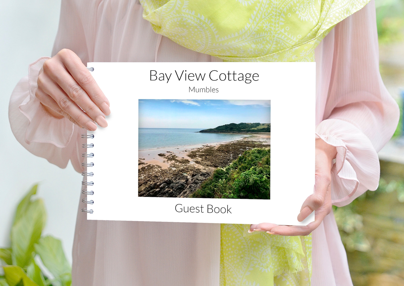 Personalised Holiday Home Guest Book, Holiday Home Visitor Book ...