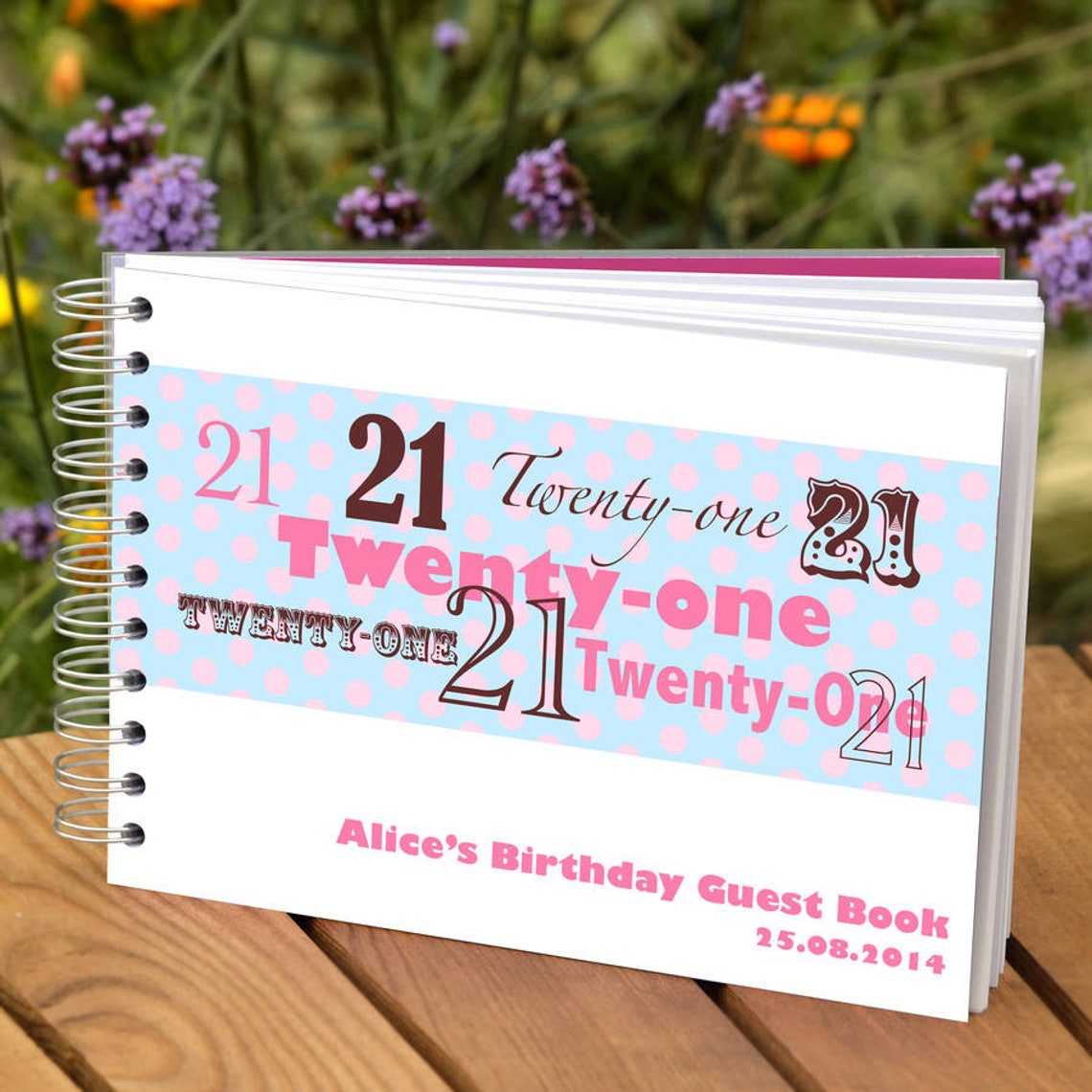 Personalised 21st Birthday Guest Book 21st Birthday Gift - Etsy