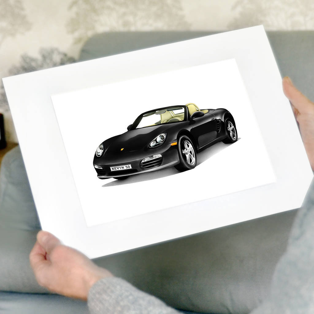 Personalised Porsche Car Print Porsche Gift Porsche Print - Etsy UK