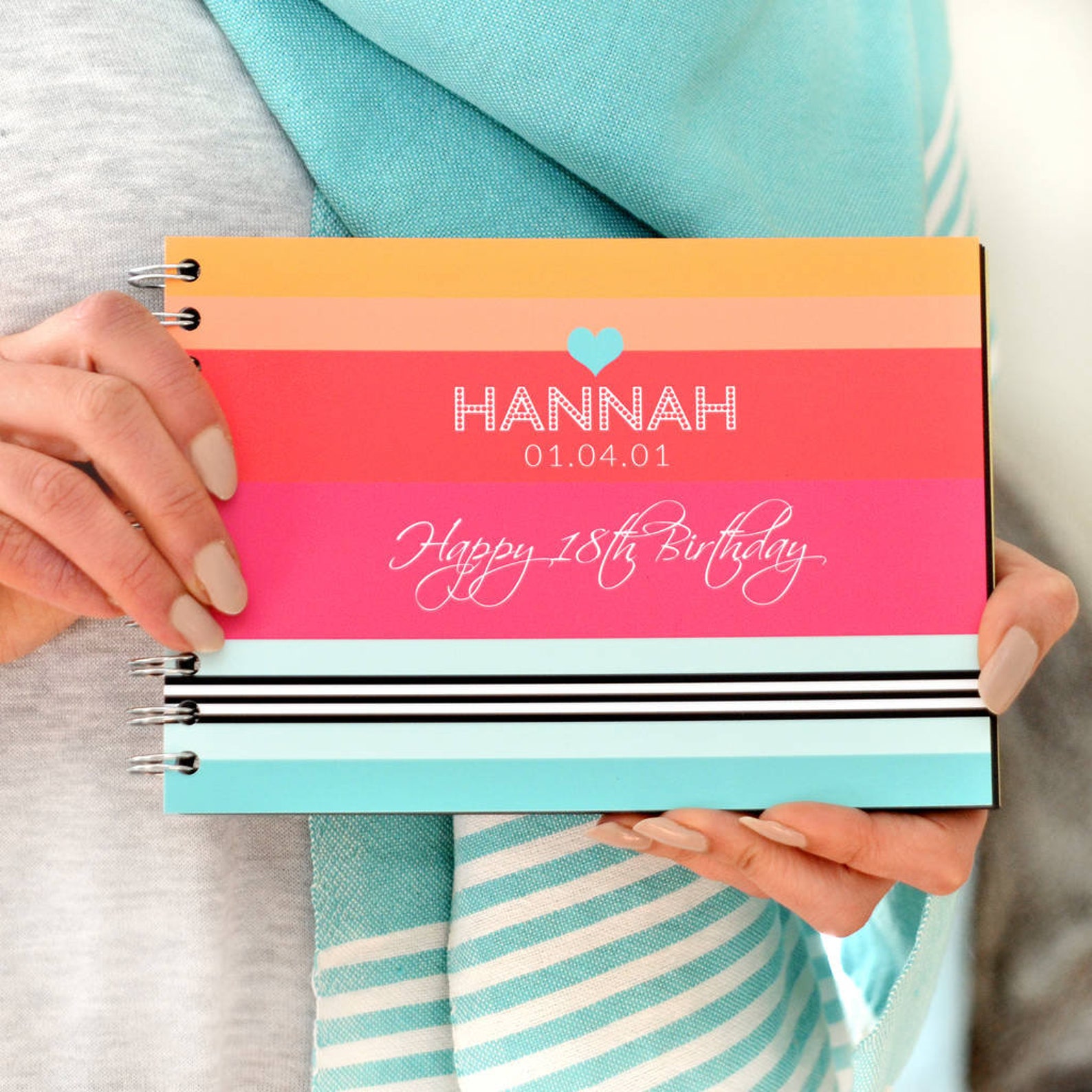 Personalised 18th Birthday Guest Book 18th Birthday Gift | Etsy