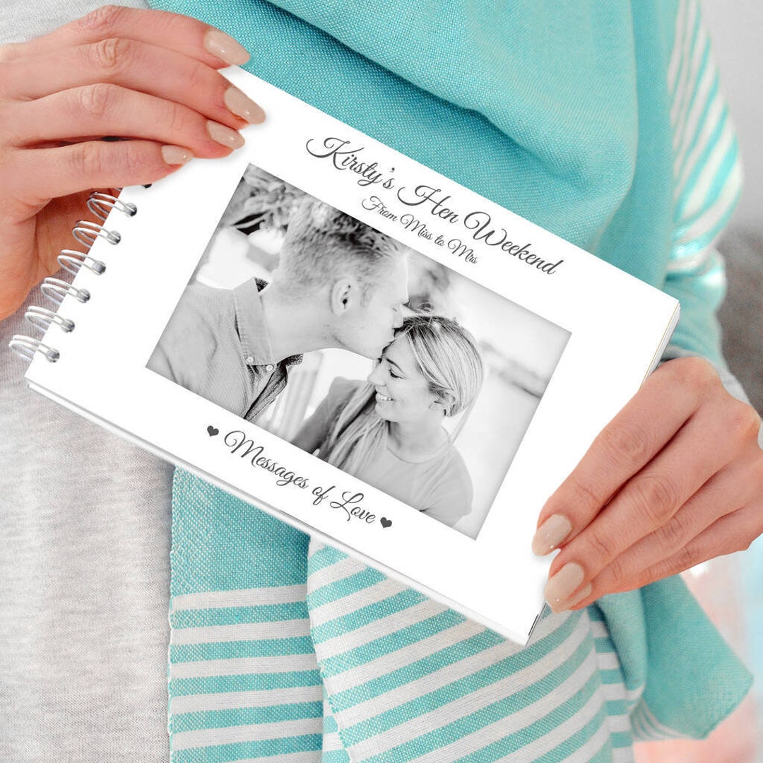 Personalised Hen Party Guest Book, Hen Party Keepsake, Hen Party Gift ...