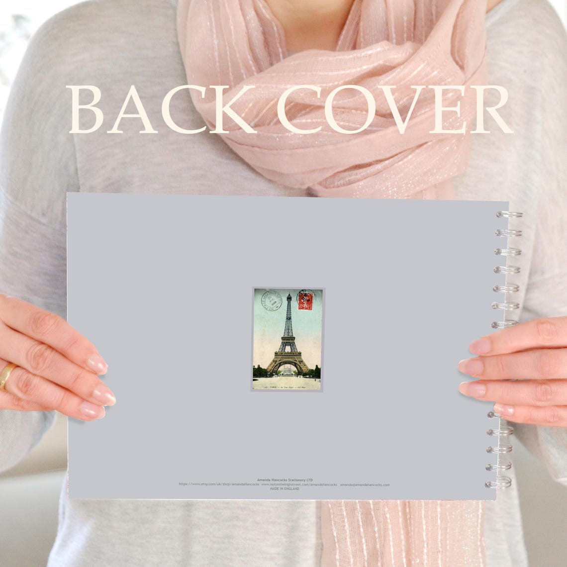 Personalised French Travel Journal, Christmas Travel Gift, Custom ...
