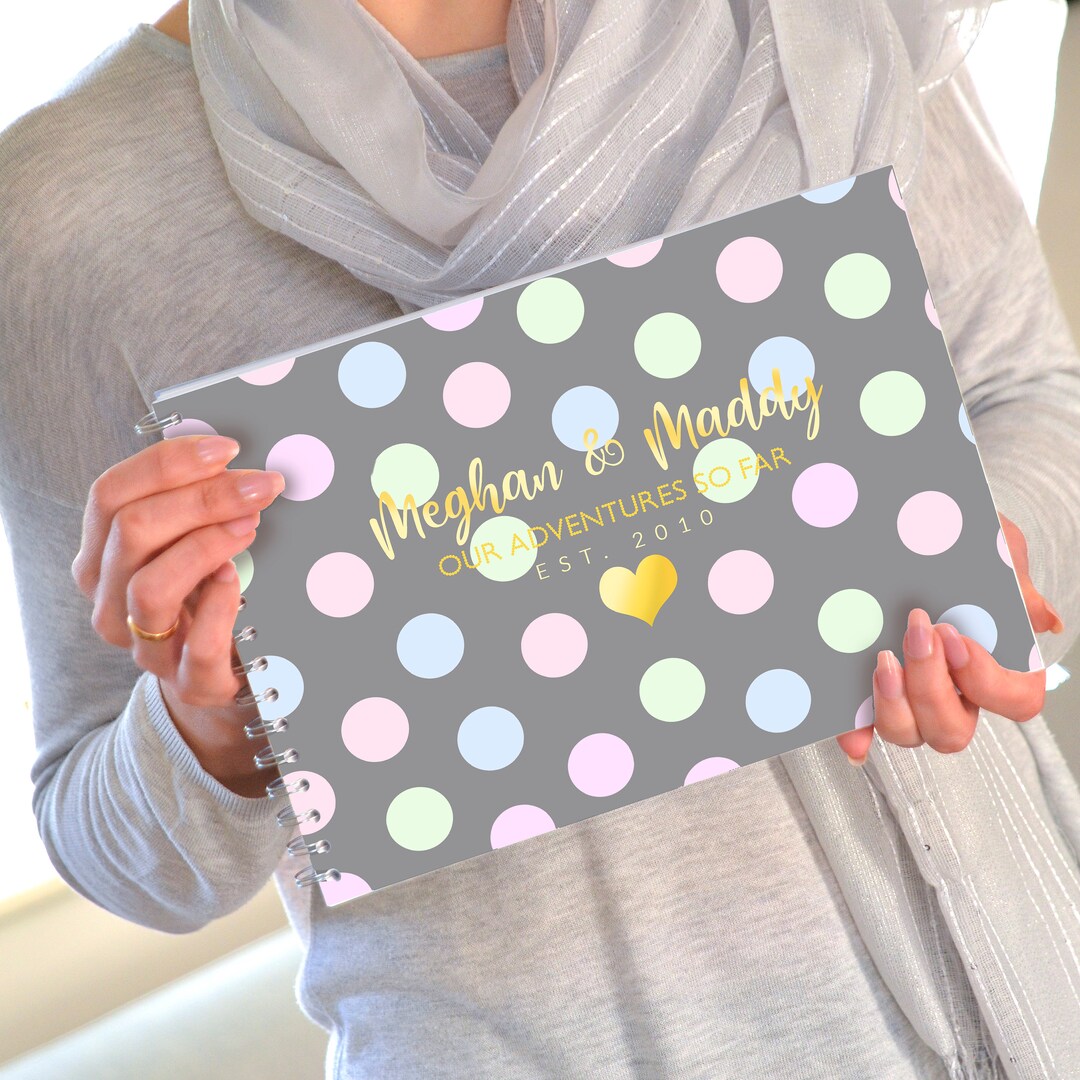 Personalised Friends Book, Gift for Friend, Birthday Friendship, Memory ...