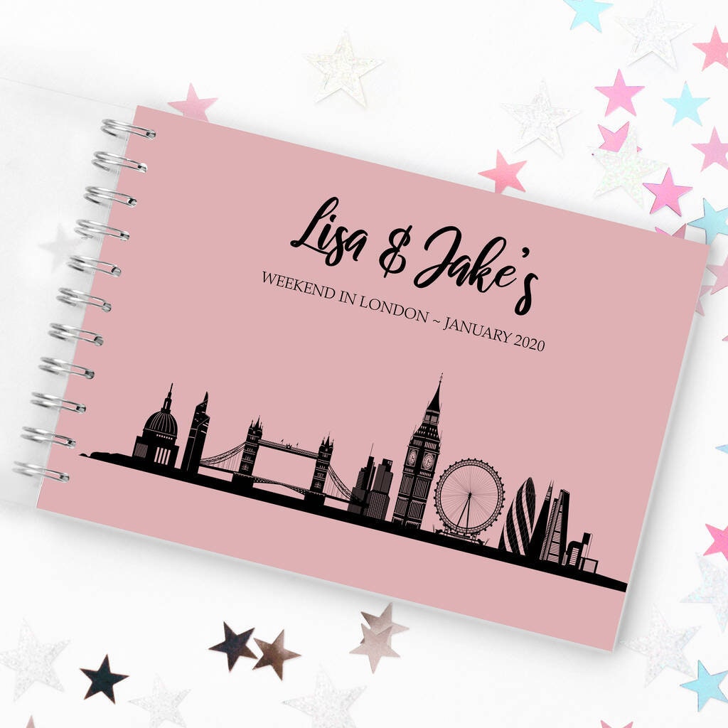 Personalised London Travel Journal London Travel Book Travel | Etsy