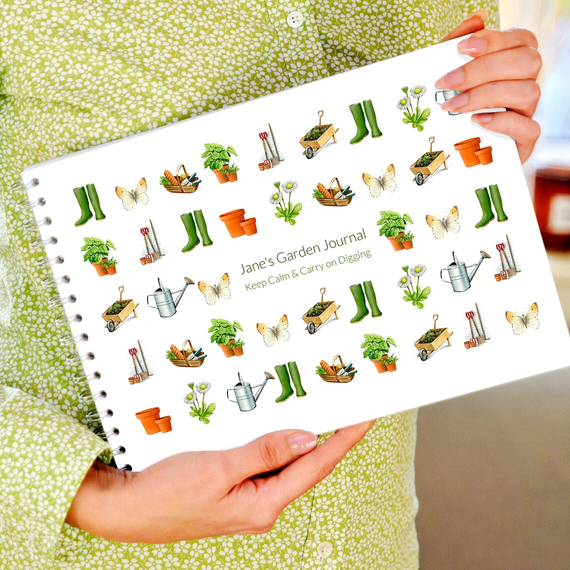 Personalised Gardening Journal Garden Notebook Garden Gift | Etsy