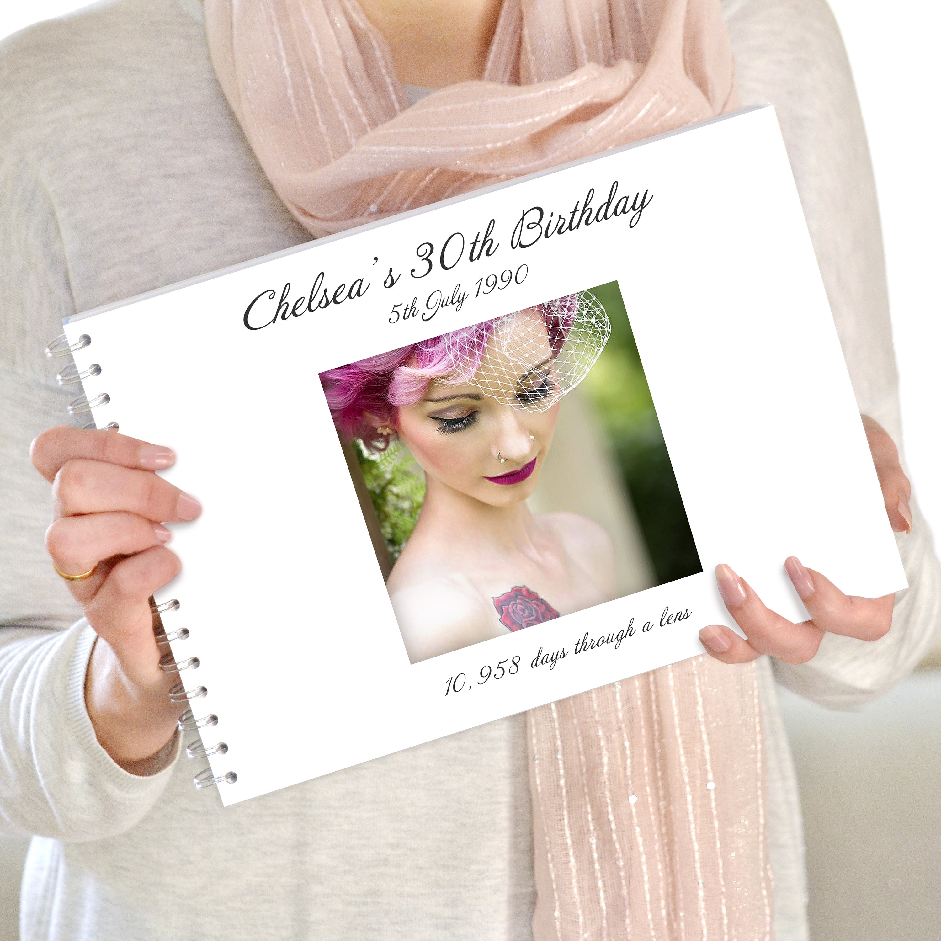 Personalised Birthday Guest Book Birthday keepsake book | Etsy