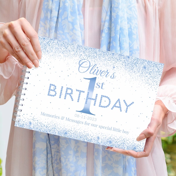 Baby's 1st Birthday Book - Etsy