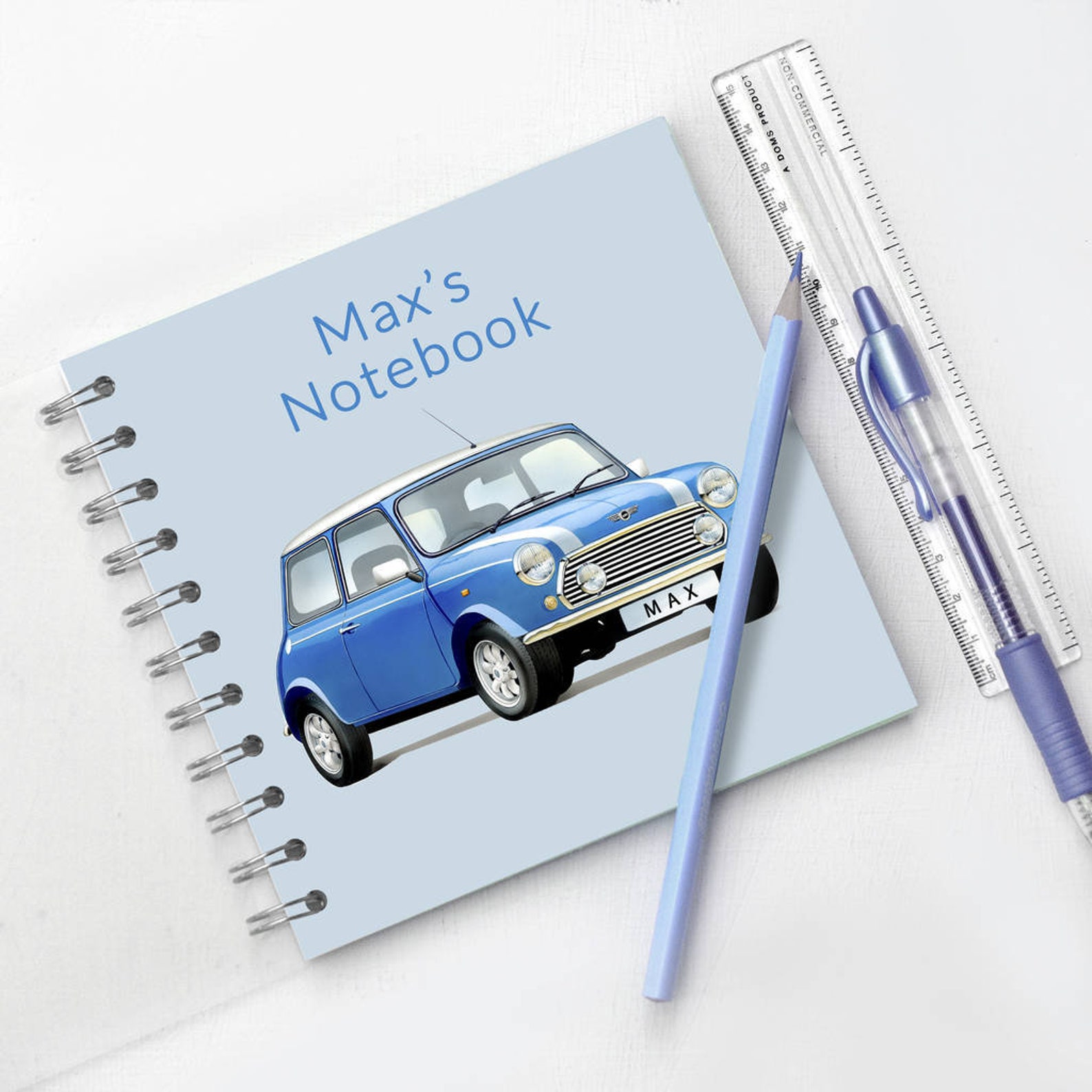 Personalised Mini Notebook Mini Cooper Notebook Mini Gift - Etsy UK