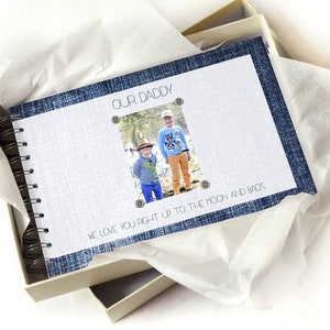 Personalised Dad Keepsake Book, Dad Gift, Dad Memory Book, New Dad Gift ...