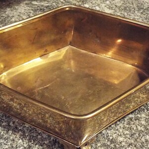 Diamond Rhombus Shaped Footed Brass Planter | Etsy