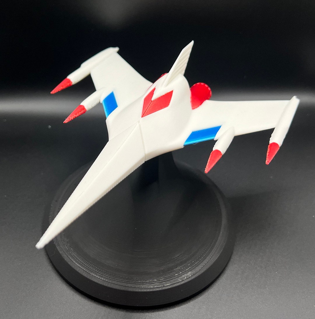 Modelo de nave espacial de combate Galaga - Etsy España